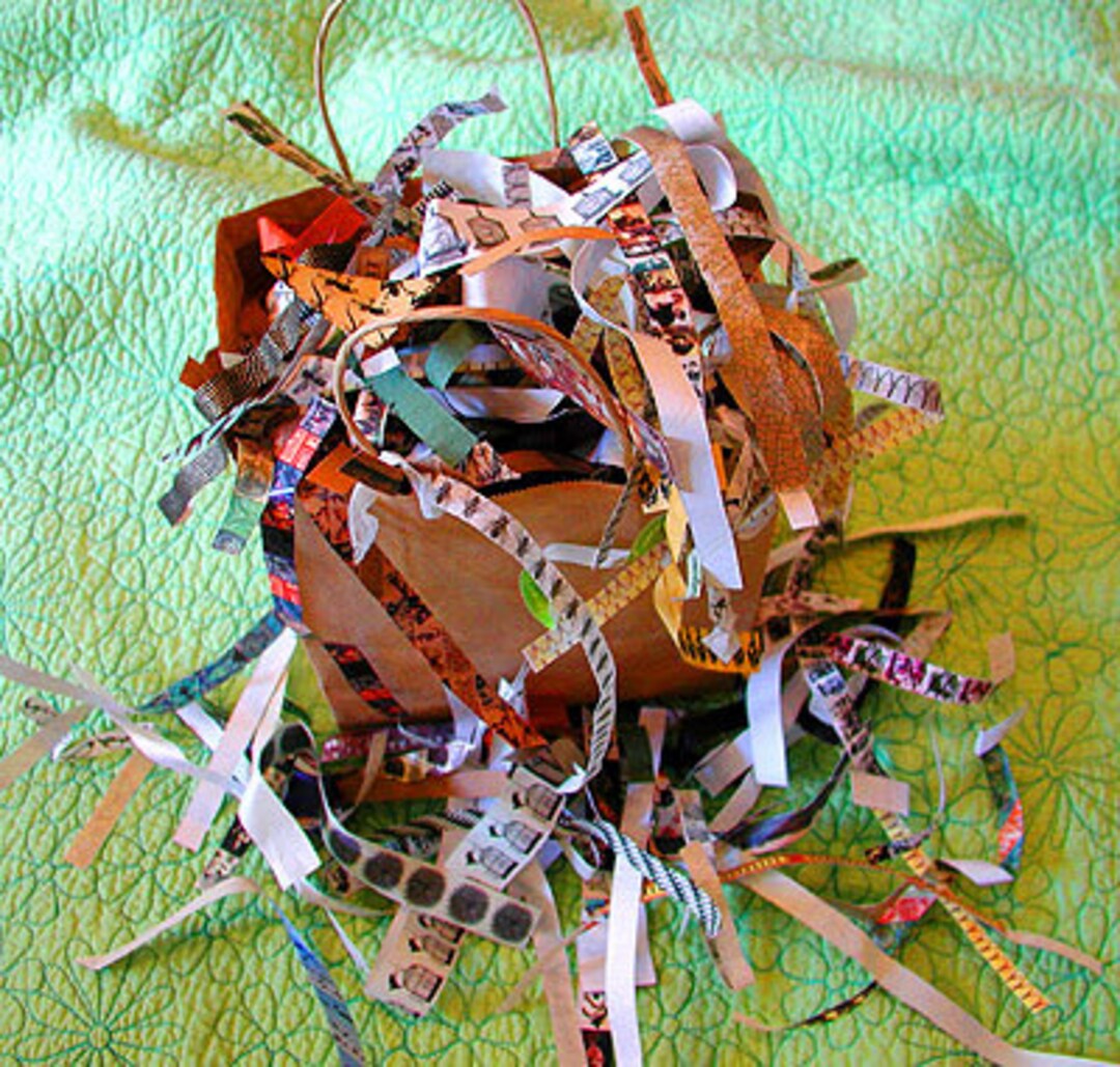 One Bag Approx 400-500 Collage, Decoupage, Paper Strips Ready for ...