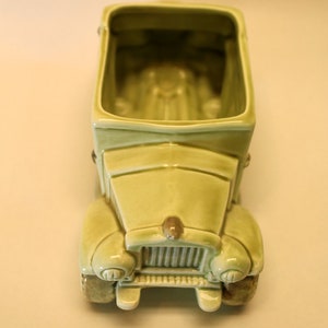 Vintage Relpo, Ceramic, Antique Car Planter, 7 Inches, Green - Etsy