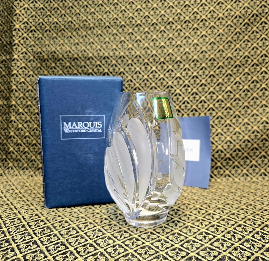 Waterford Crystal, Marquis, Coventry Posy Vase, Like New, Original Box ...
