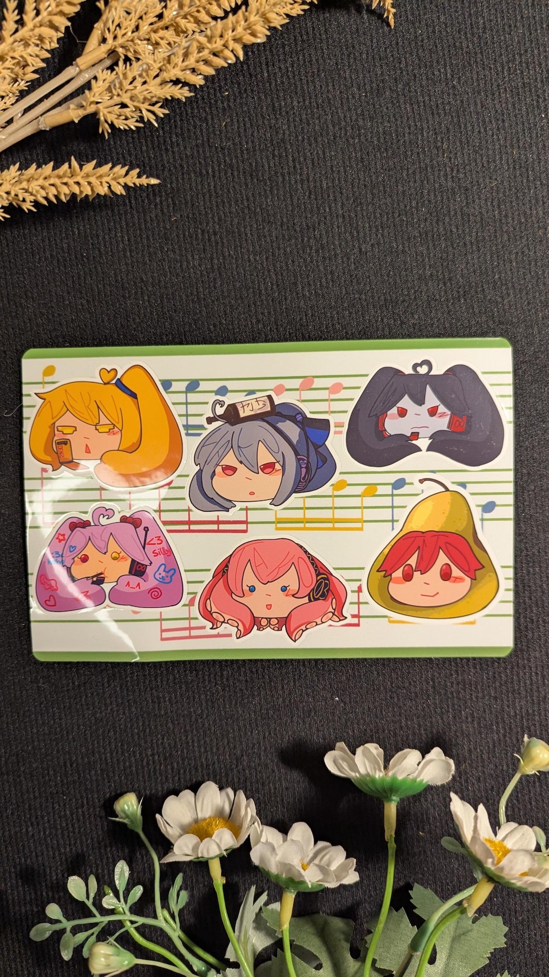 Fanloids! Akita Neru, Yowane Haku, Kagami Kawaiine, and More! Sticker ...