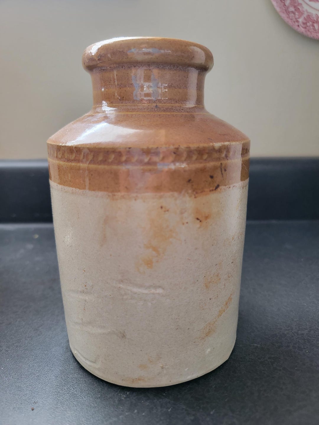 Antique Pickle Crock Stoneware Mustard Jar - Etsy