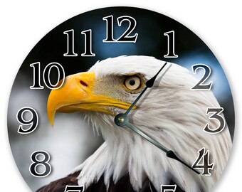 Bald Eagle Wall Clock - Etsy