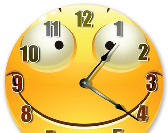 Emoji clock | Etsy