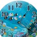 10.5 SEA MARINE LIFE Clock Large 10.5 Wall Clock - Etsy