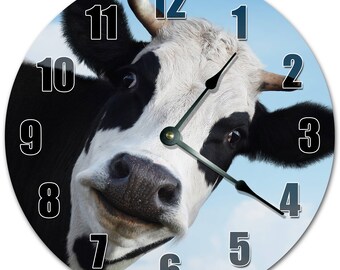 Cow clock | Etsy