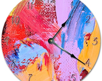 Painting clock | Etsy