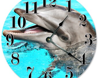 Dolphin clock | Etsy