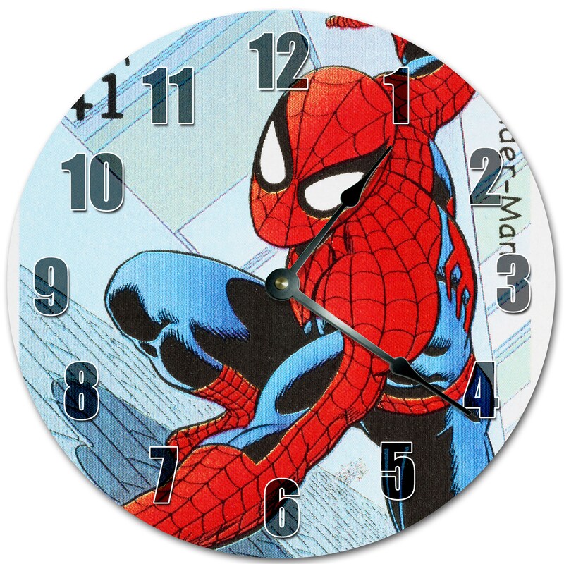 Spiderman Clocks - Etsy