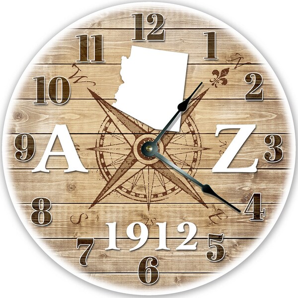 Clock Wall Decal - Etsy