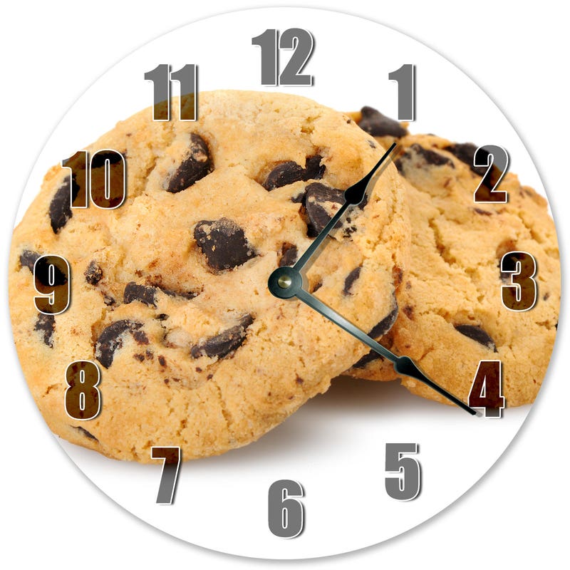 Clock Cookies - Etsy