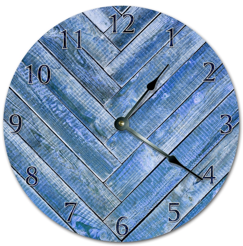 Wall Clock: 10.5" V Formation, Silent MDF (open Face) - Etsy