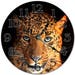 Forest Jaguar Wall Clock: 10.5" Silent Wood Decor - Etsy
