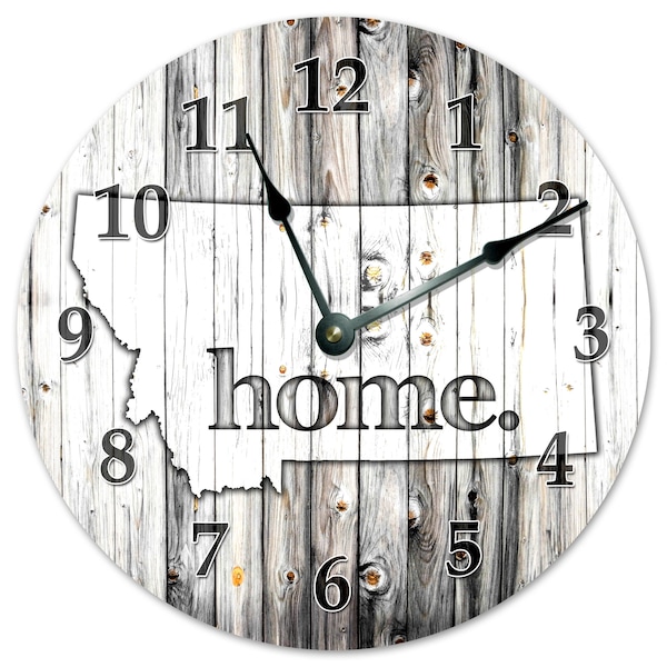 Large Wall Map of Montana - Etsy