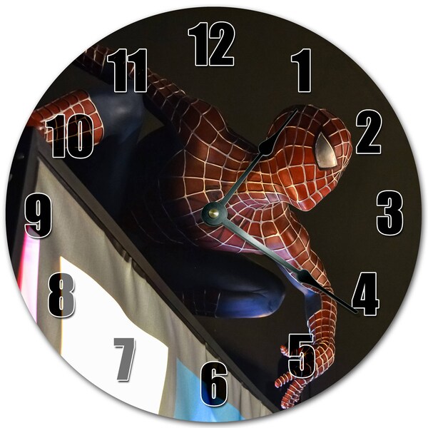 Spiderman Clocks - Etsy