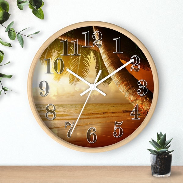 Beach Clock - Etsy