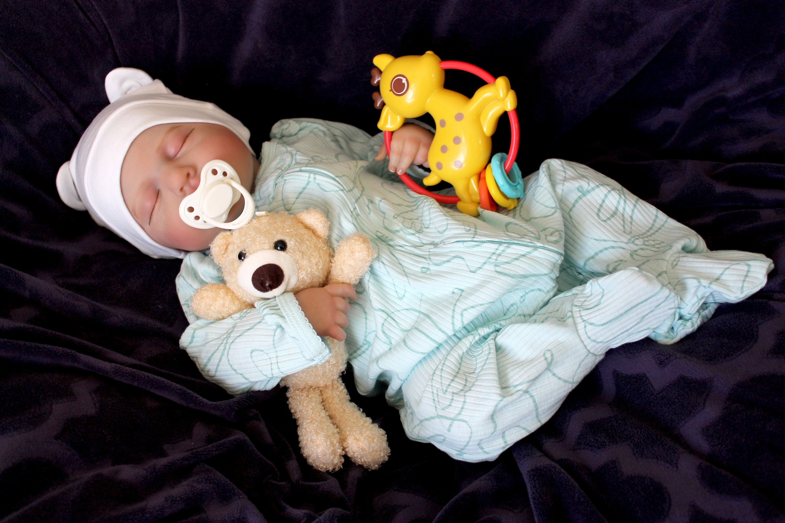 Newborn REBORN BABY DOLL Realistic 20 Inch 8 Pounds Heavy Life Size ...