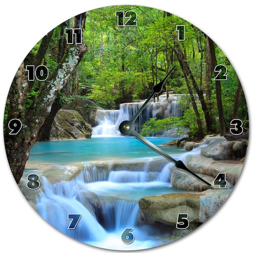 10.5 BEACHVIEW BENCHES Clock Living Room Clock Large - Etsy