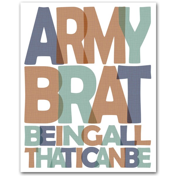 Army Brat - Etsy