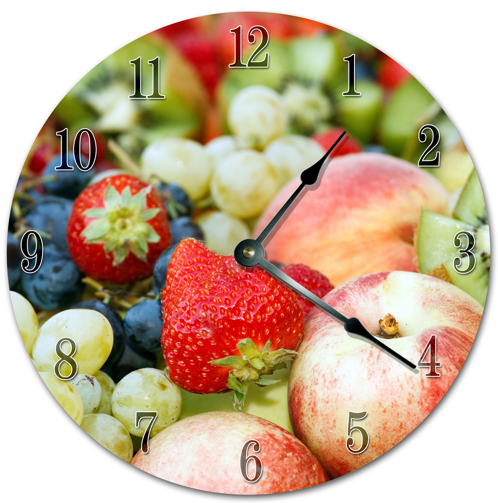 10.5 DELICIOUS FRUITS Clock Living Room Clock Large - Etsy