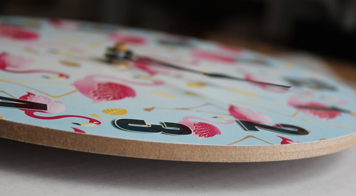 10.5 CHILD'S Drawing HAPPY FAMILY Clock Living | Etsy