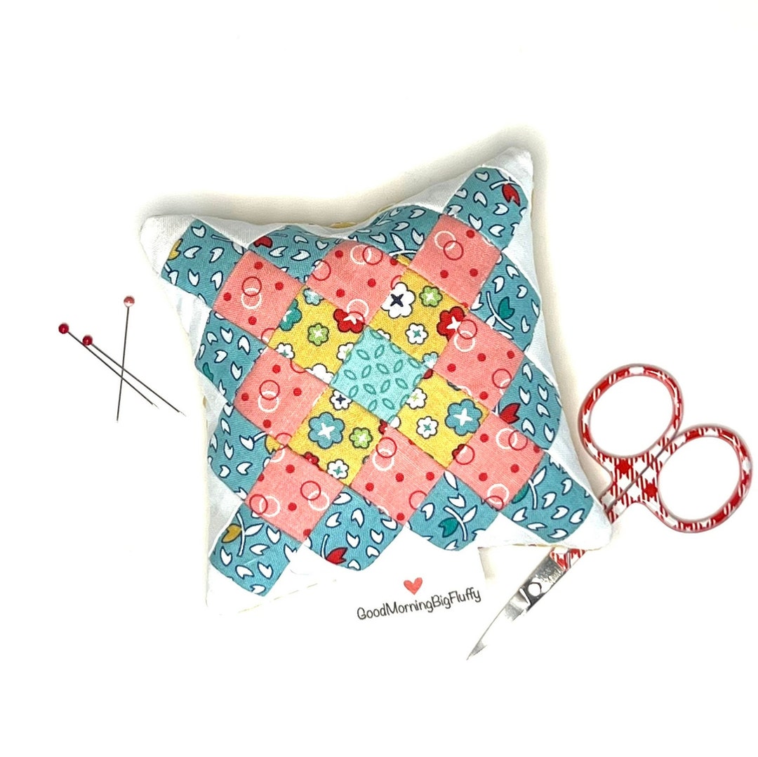 Handmade Granny Square Pincushion Quilted Pincushion Sewing Accessory ...