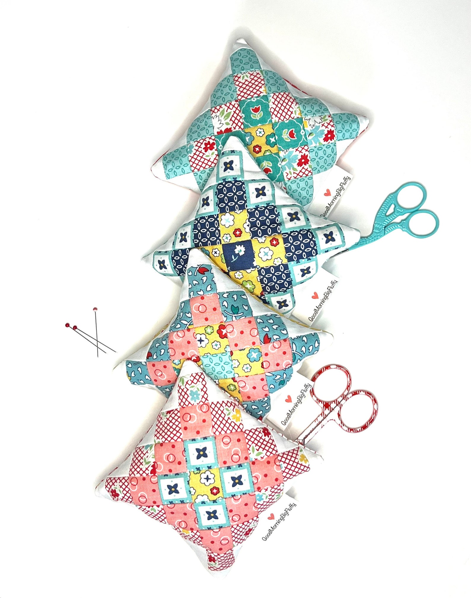 Handmade Granny Square Pincushion Quilted Pincushion Sewing Accessory ...