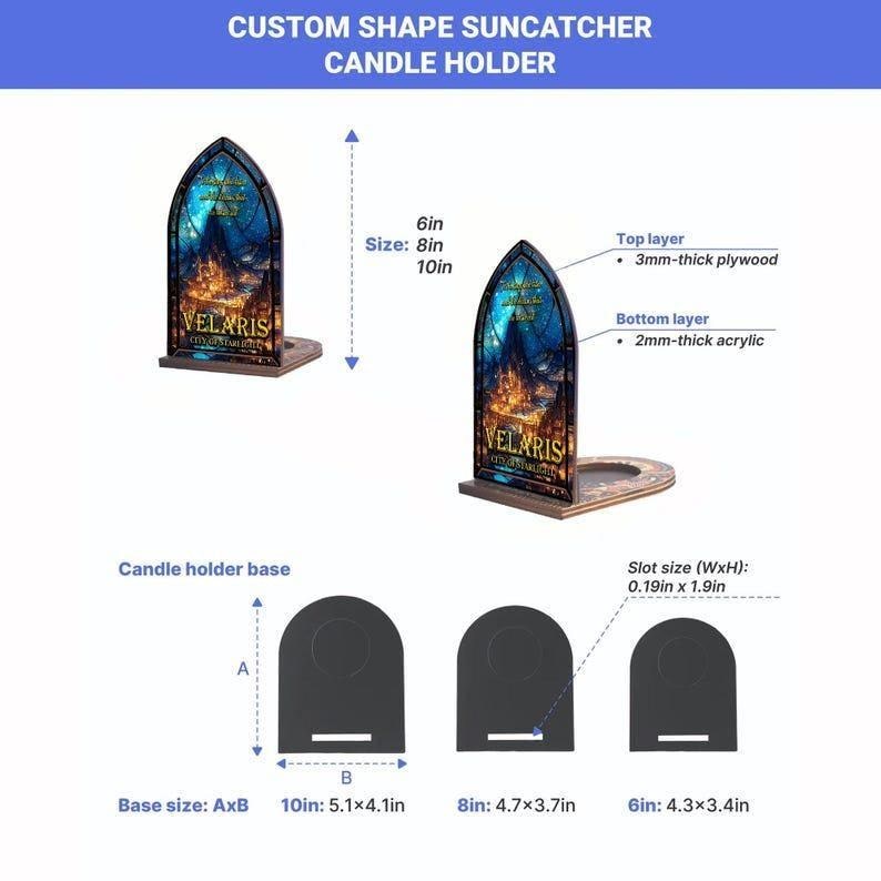 Black Cat Gothic Book Nook, Moonlight Cat Stained Glass Style, Fantasy ...