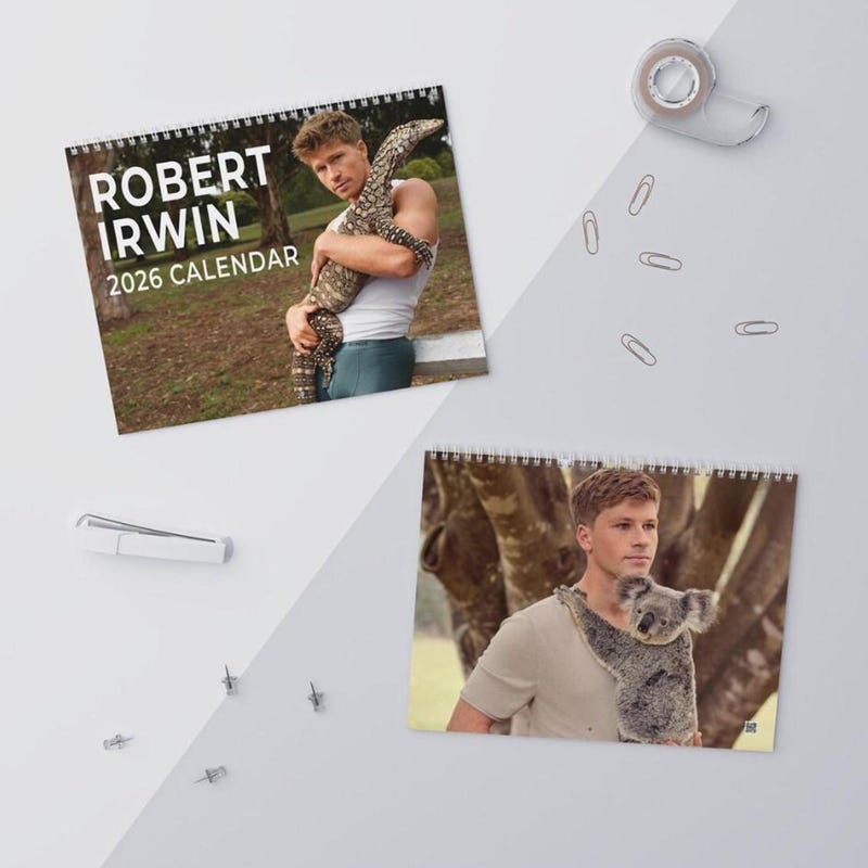 Robert Irwin 2026 Calendar - Etsy