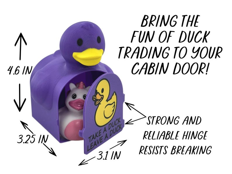 Duck Shaped Mailbox for Cruise Cabin Door - Etsy