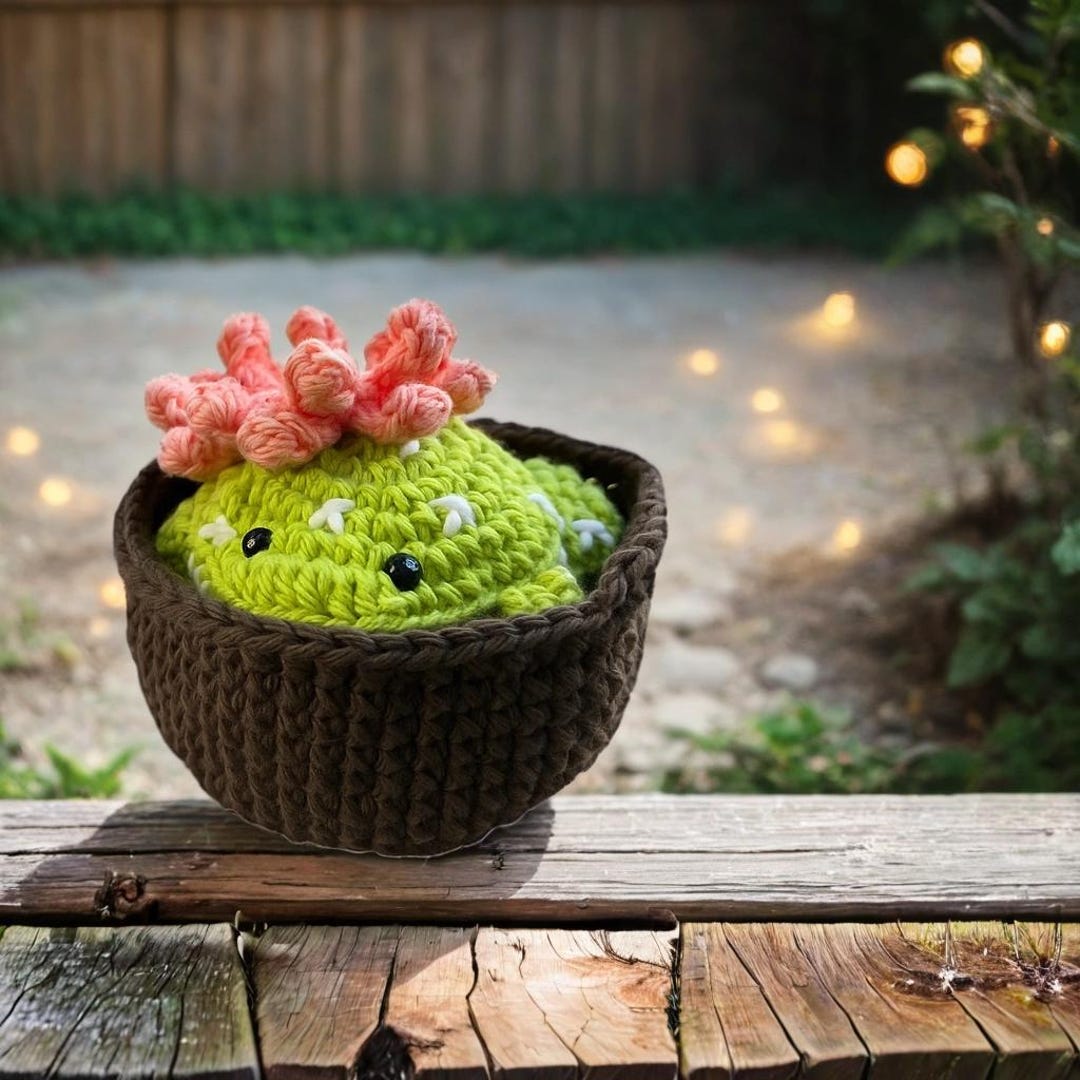 Amigurumi Cactus Frog Crochet Doll Pattern (PDF) - Etsy