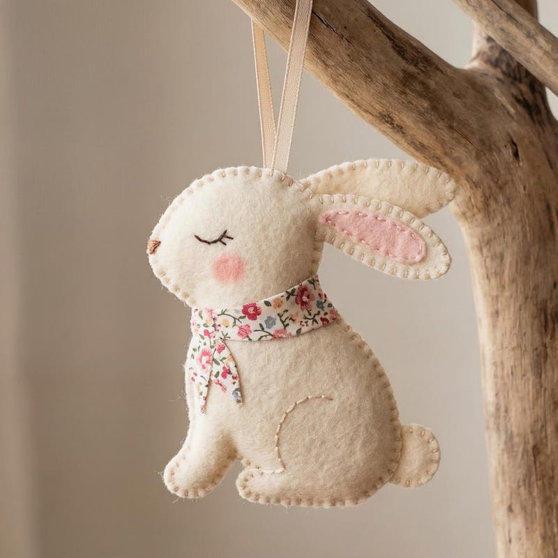 Felt Bunny Head Pattern - Etsy