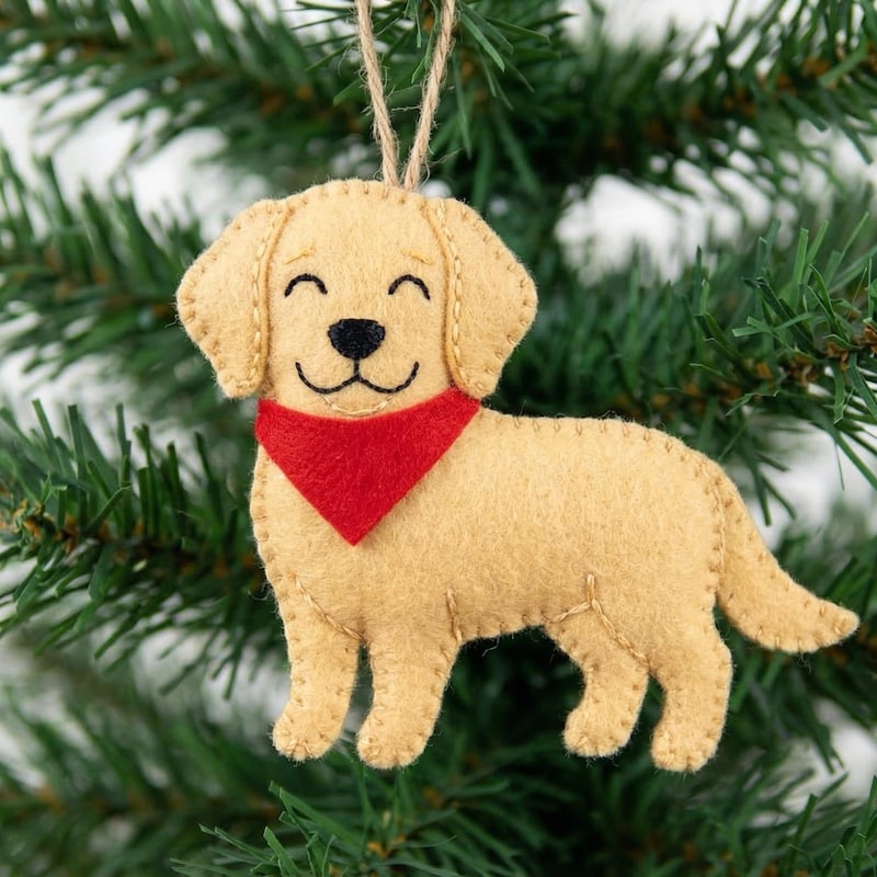 Felt Golden Retriever - Etsy