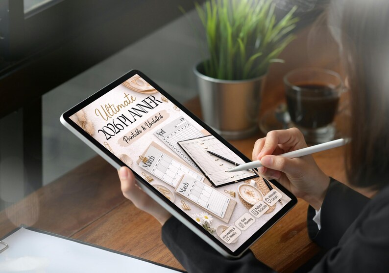 2026 Digital Planner | Canva & Goodnotes iPad Planner (instant Download ...