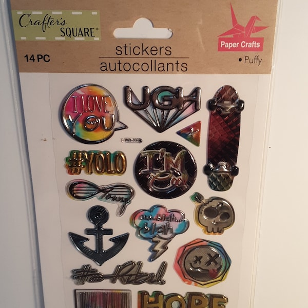 Crafters Square Stickers - Etsy