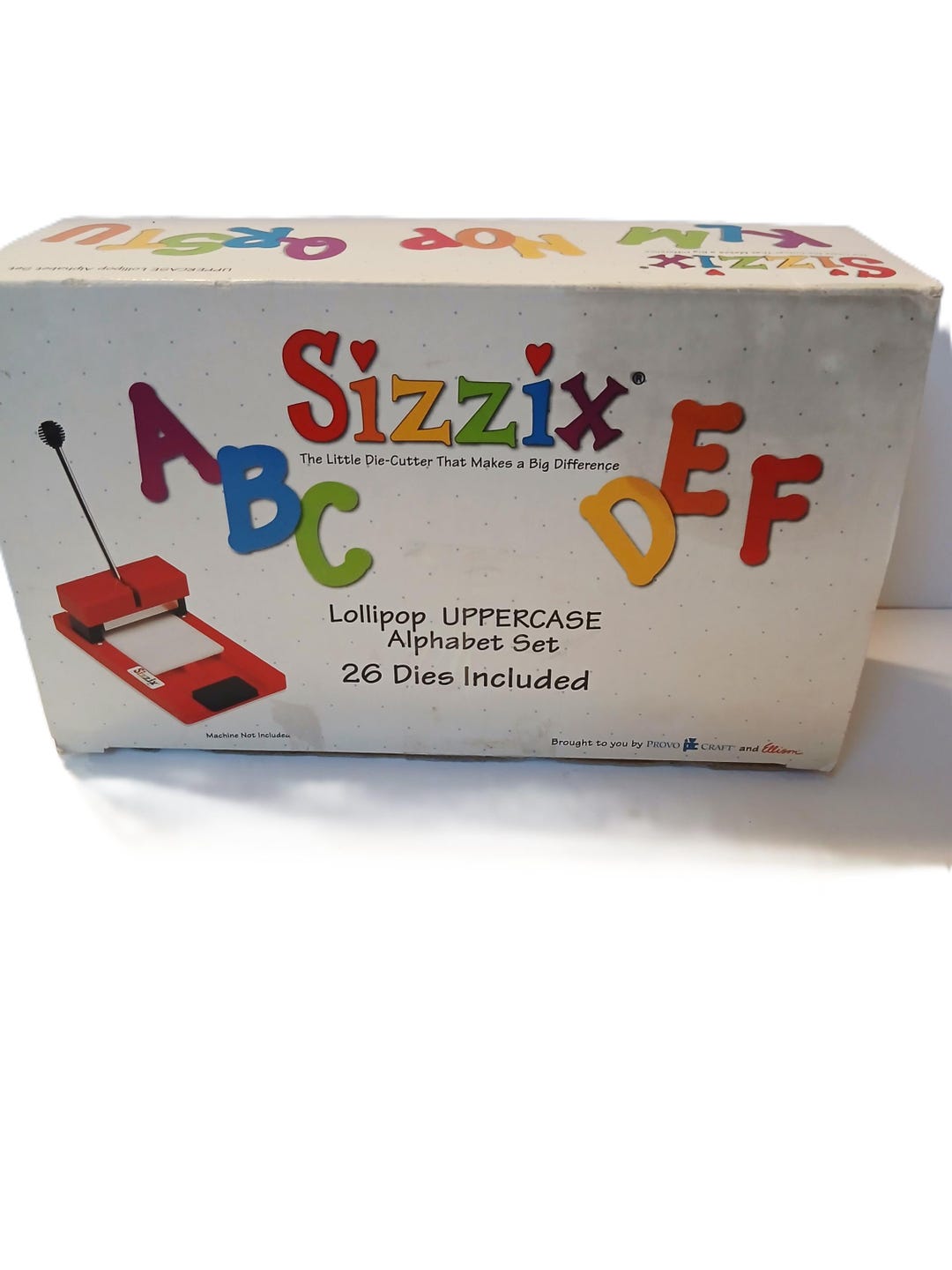 Sizzix Lollipop Uppercase Alphabet Die Set 26 Letters - Etsy