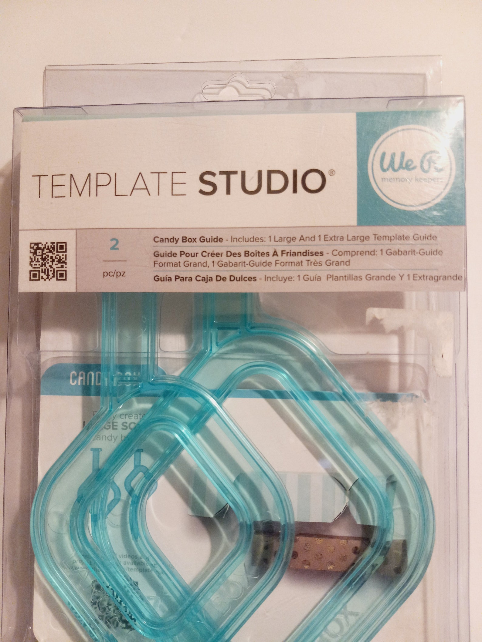 We R Memory Keepers Candy Box Template Studio, 1 Large and 1 Extra ...