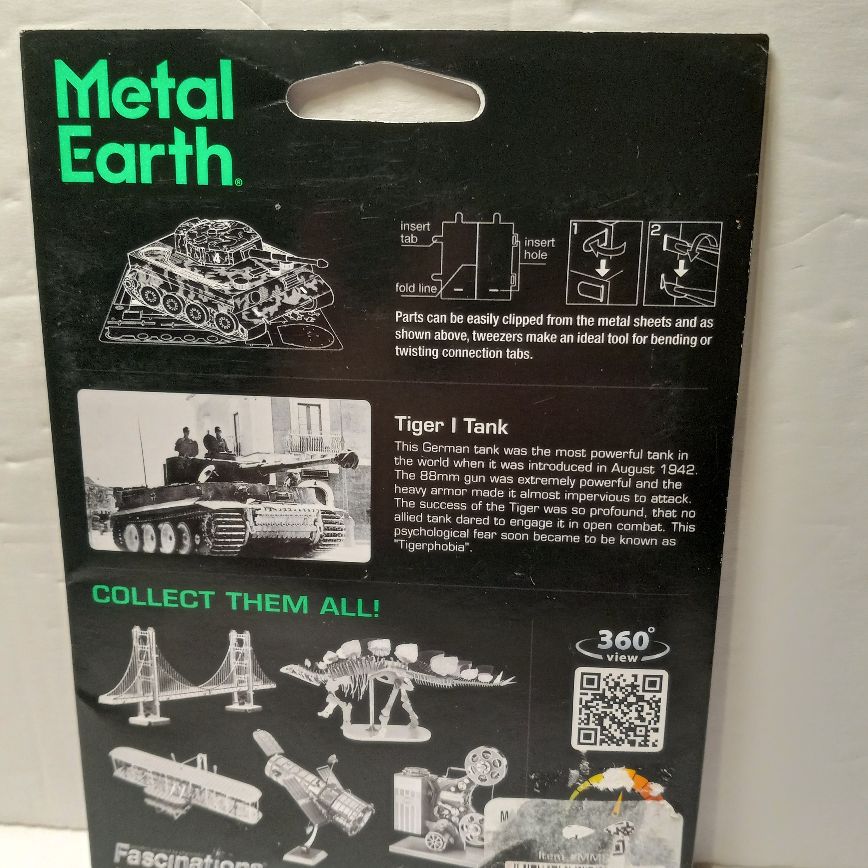 Metal Earth Tank 3D Metal Model Kit,silver,tiger 1 Tank - Etsy