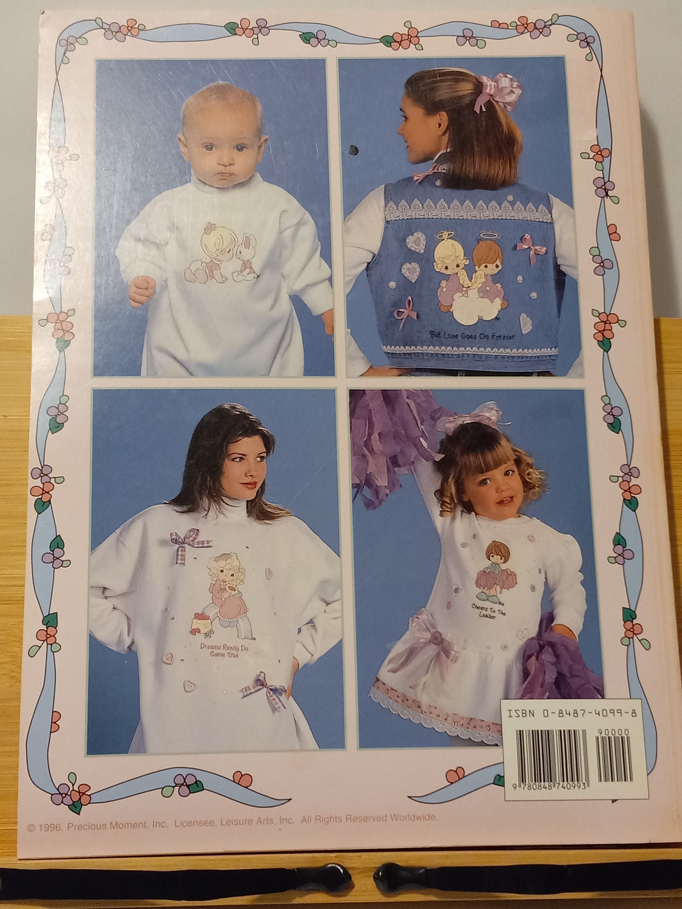 Vintage Precious Moments Iron-on Transfers Book - Etsy