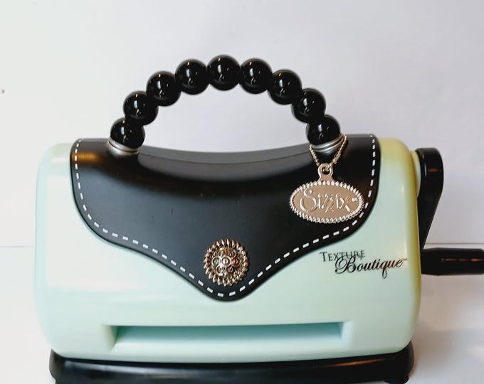 Sizzix Texture Boutique Embossing Machine – Purse Style Cardmaker Tool ...