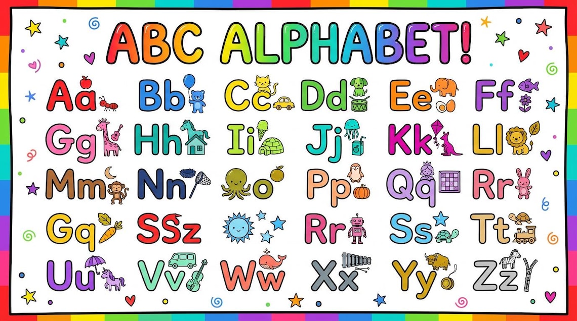 Preschool Learning Posters | Set of 5 Classroom Decor (digital Download ...
