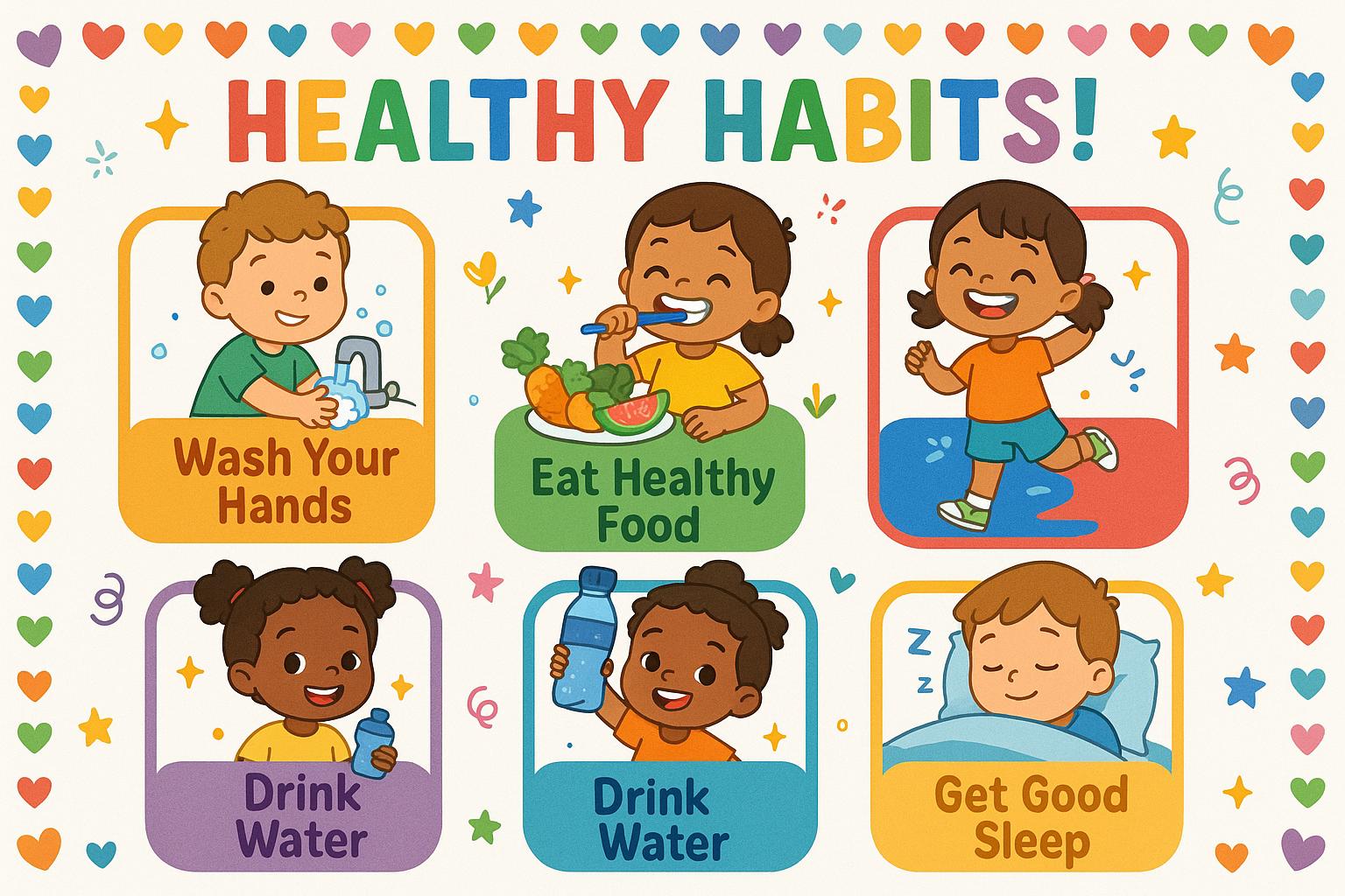 Preschool Learning Posters | Set of 5 Classroom Decor (digital Download ...