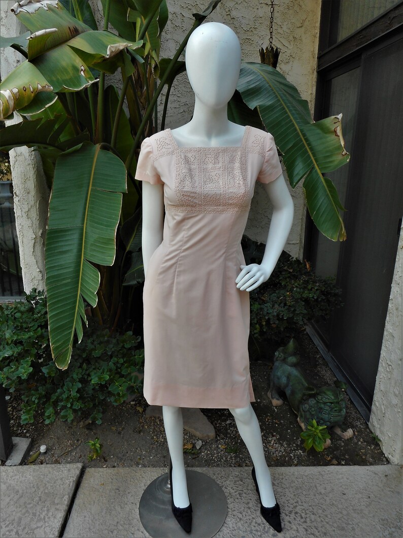Vintahge 1960's Jack Squire Pink Dress Size 8 - Etsy