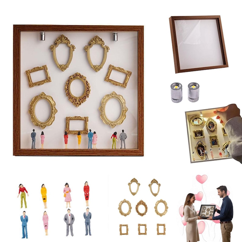 DIY Mini Museum Silhouette Box, Celebrate Your Unique Memories in Style ...
