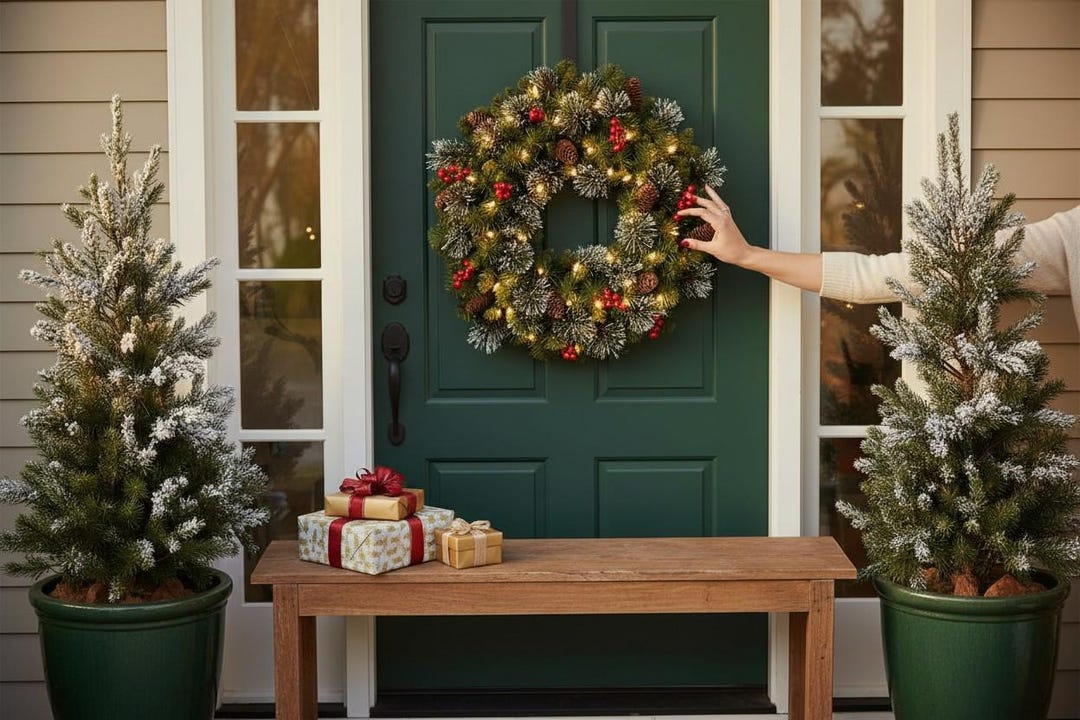 Pip Berry Wreath, Wreath Front Door, Wreath for Door, Door Hanger ...