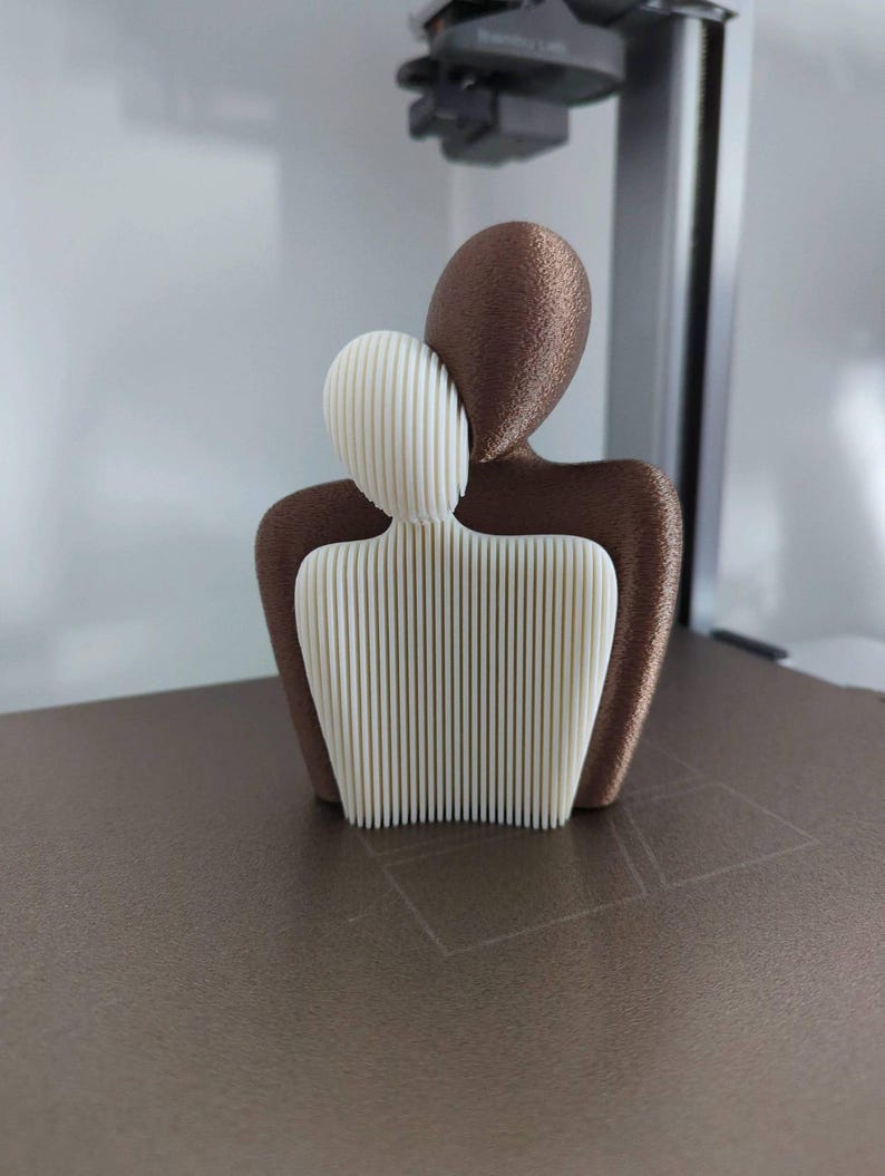 Custom 3D Printed City Map With Hugging Couple Sculpture – Personalised Valentine’s Day Gift - Etsy