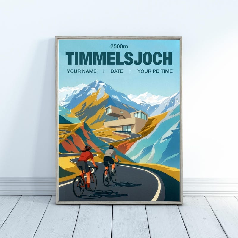 Timmelsjoch poster - Etsy.de