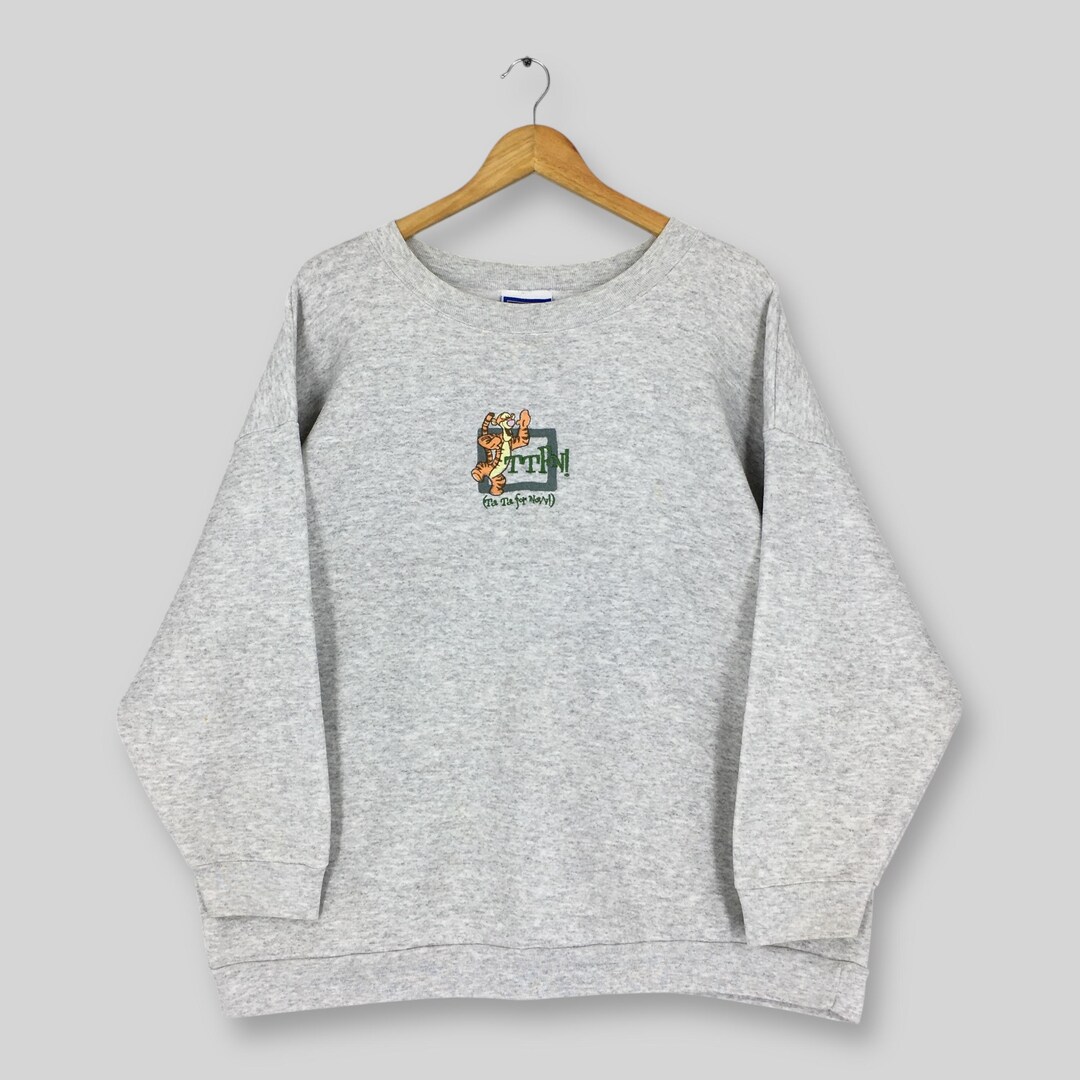 Vintage 90s Winnie the Pooh 'tigger' Sweatshirt Xlarge Tigger Disney ...