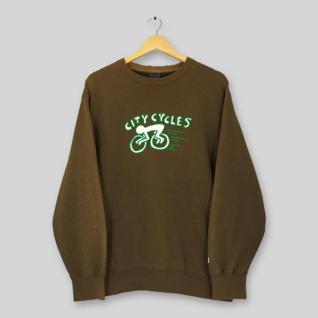 Vintage Distressed Keith Haring City Cycles Sweatshirt Large Keith ...
