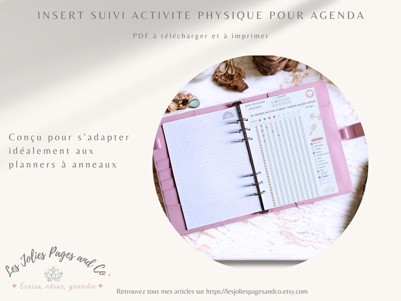 Printable Monthly Physical Activity Tracker for Planners and Diaries ...