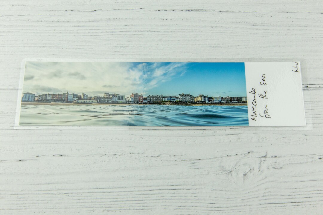 Bookmark Morecambe From the Sea Swimming Image - Etsy UK